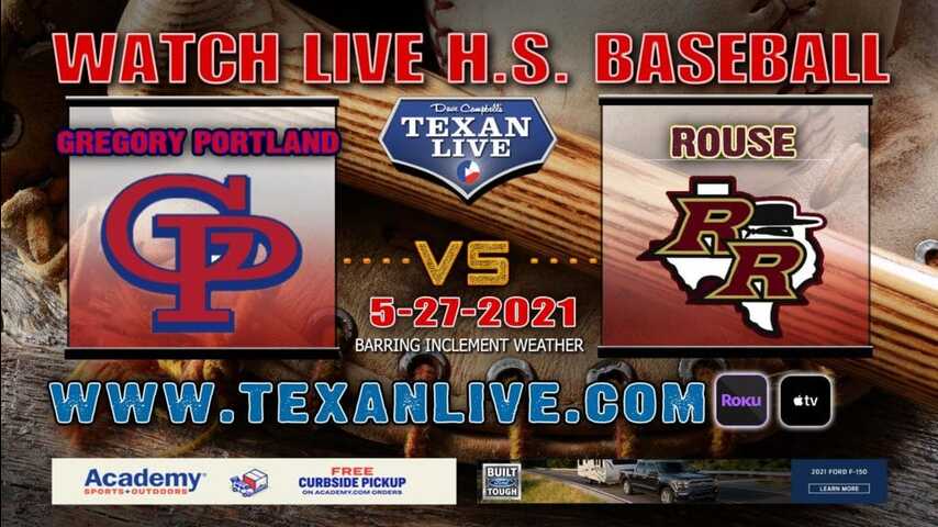 Leander Rouse vs Gregory Portland – Game Two – 7:30PM – 5/27/21 – NEISD ...