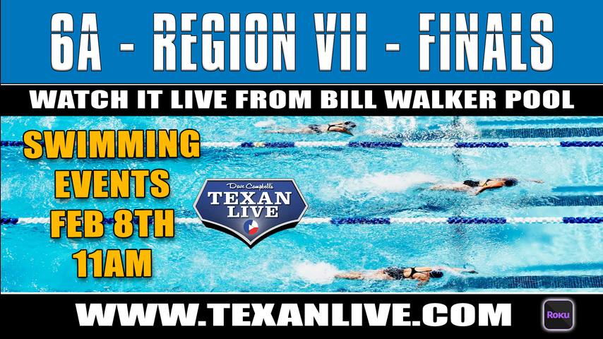 Conference 6A - Region VII Swim Meet - Finals - 2/8/22 - Starting at 11 ...