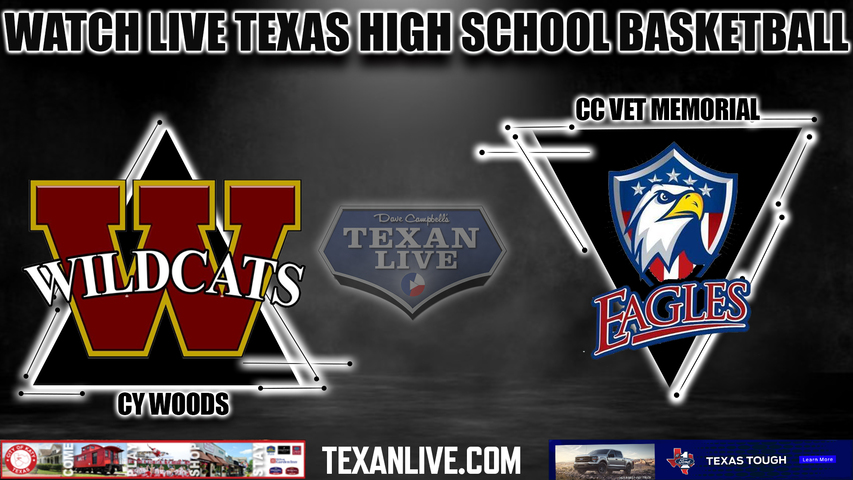 Cy Woods vs CC Vet Memorial- 6:30pm- 12/7/2023 - Boys Basketball - Live ...