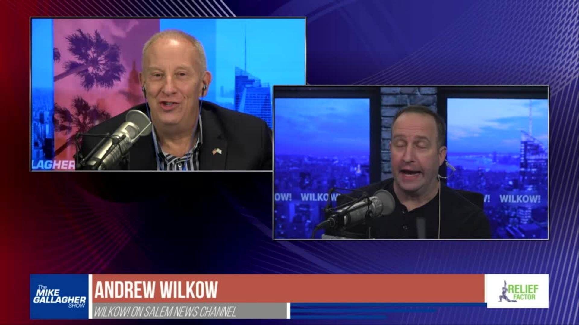 Andrew Wilkow On His Brand New Show "Wilkow!” On SNC - Mike Gallagher