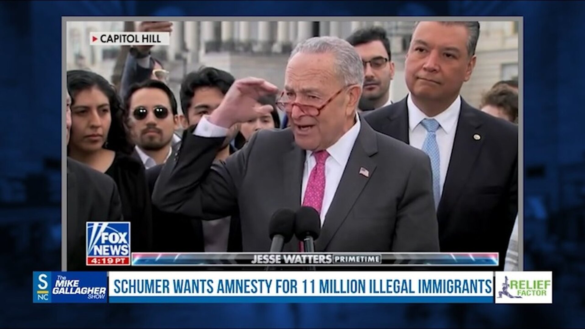 Senator Schumer's Disgraceful Solution To The Border Crisis - Mike ...
