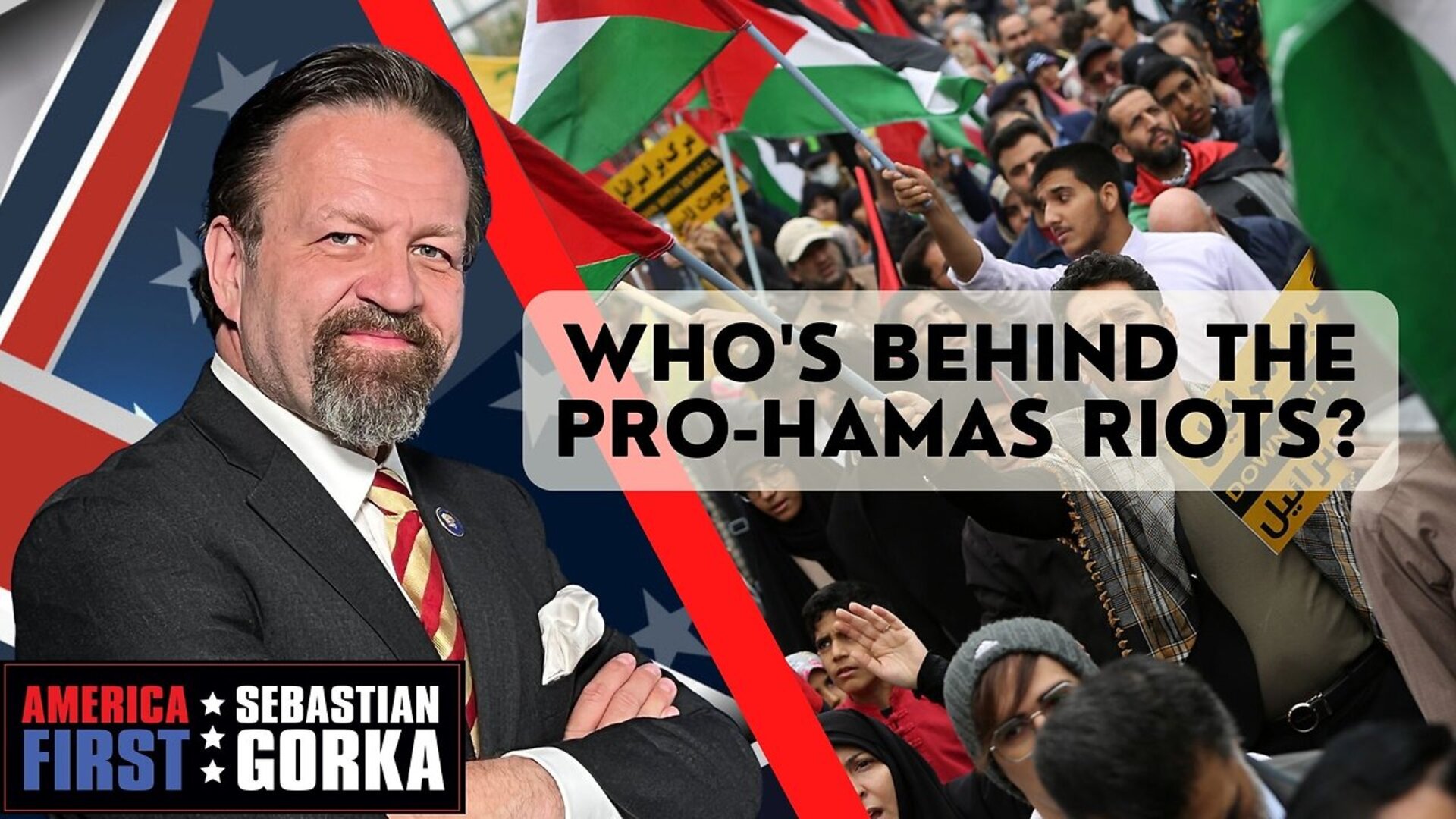 Who's behind the pro-Hamas riots? Wid Lyman with Sebastian Gorka on ...