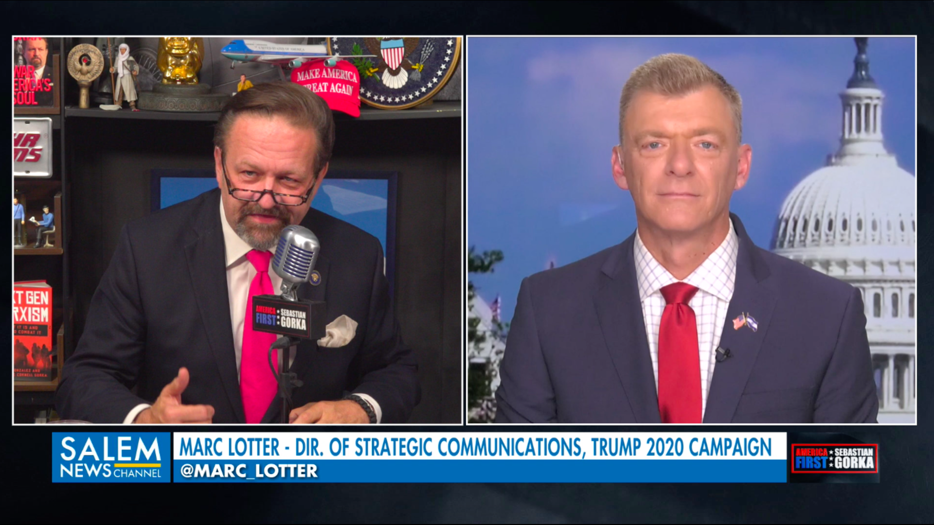 It's make or break for Kamala. Marc Lotter with Sebastian Gorka on ...