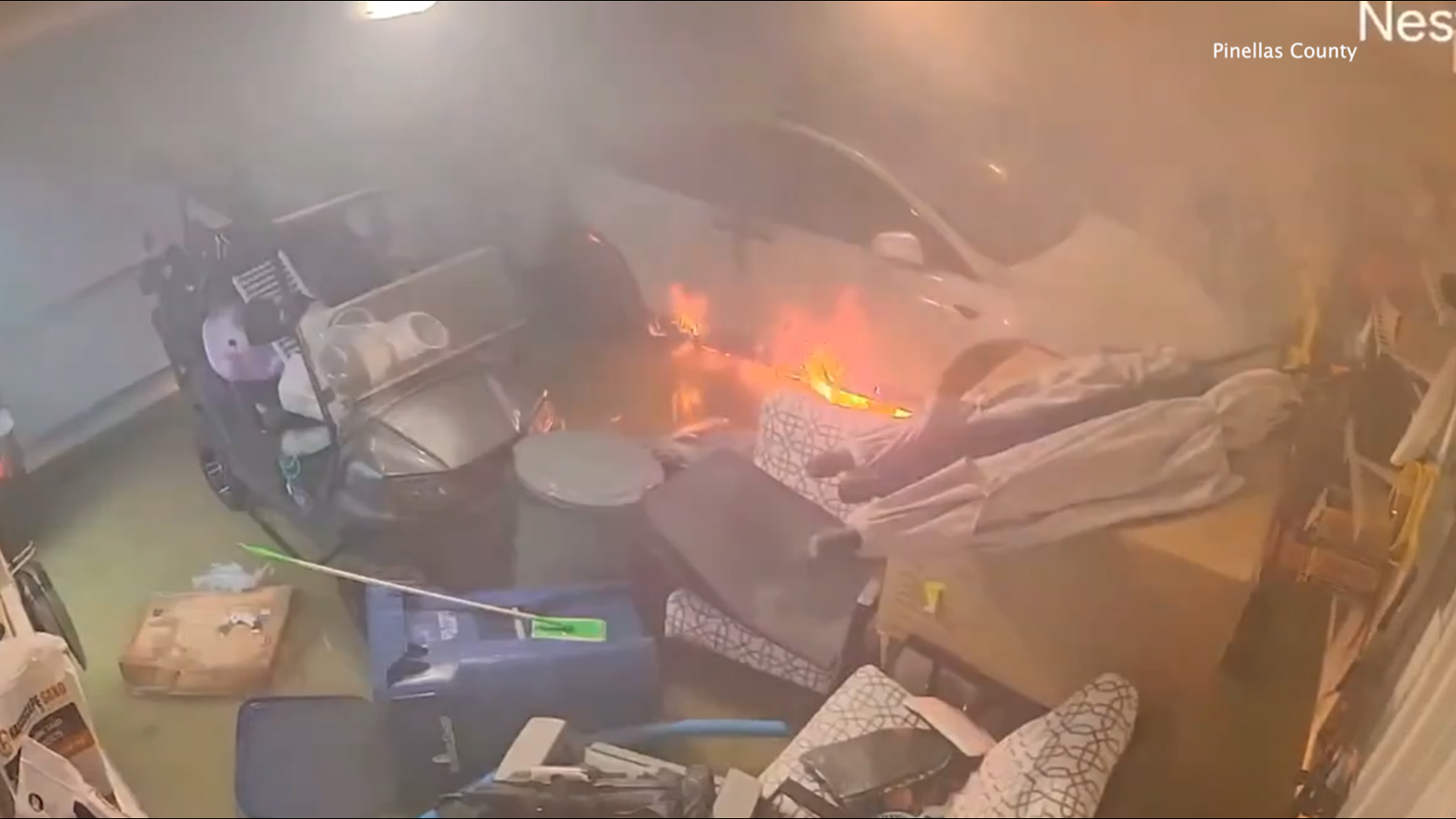 Electric Vehicle Battery Explodes After Being Exposed To Salt Water ...