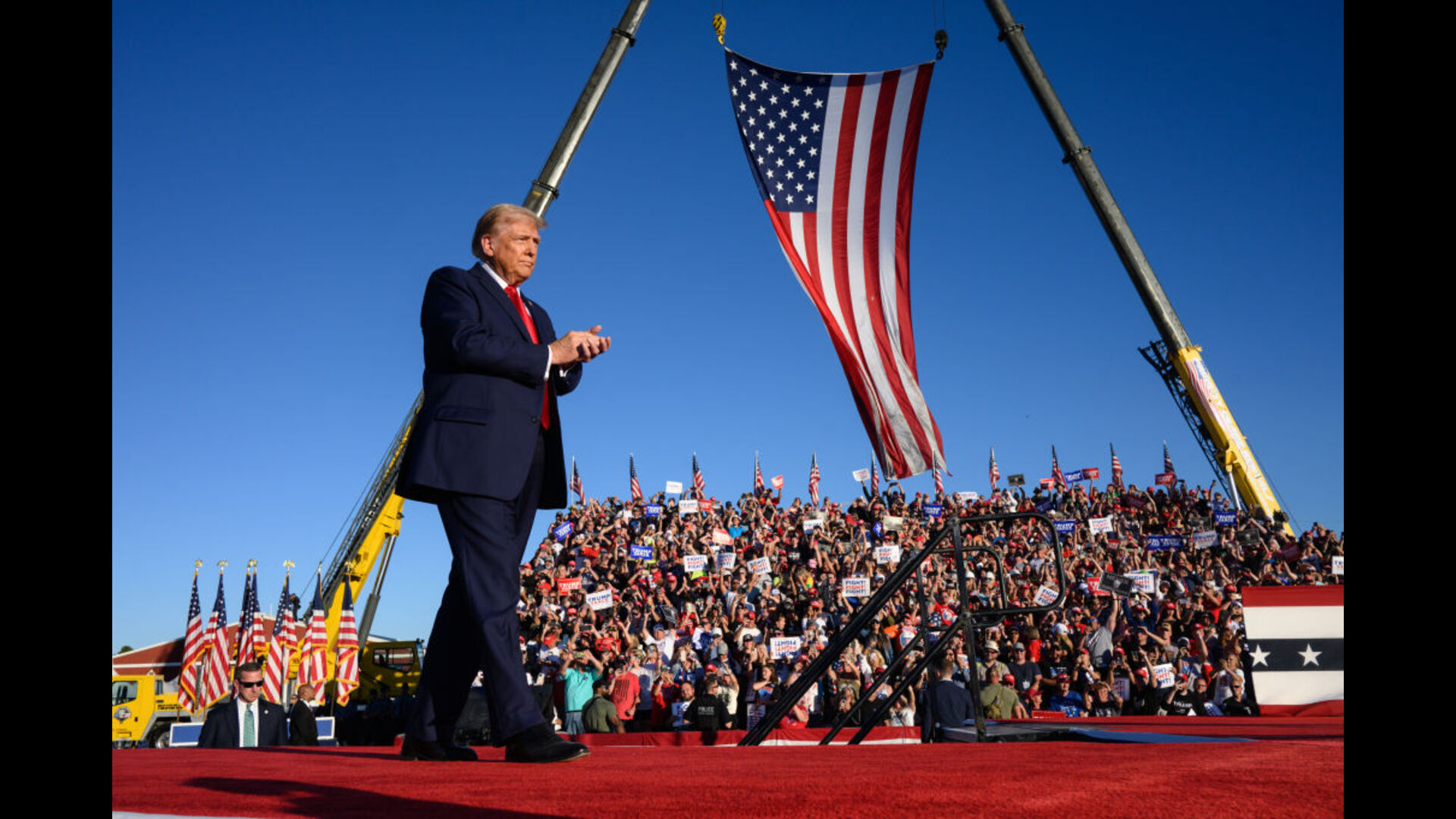 ‘As I Was Saying’ Trump Makes Triumphant Return To Site Of First ...