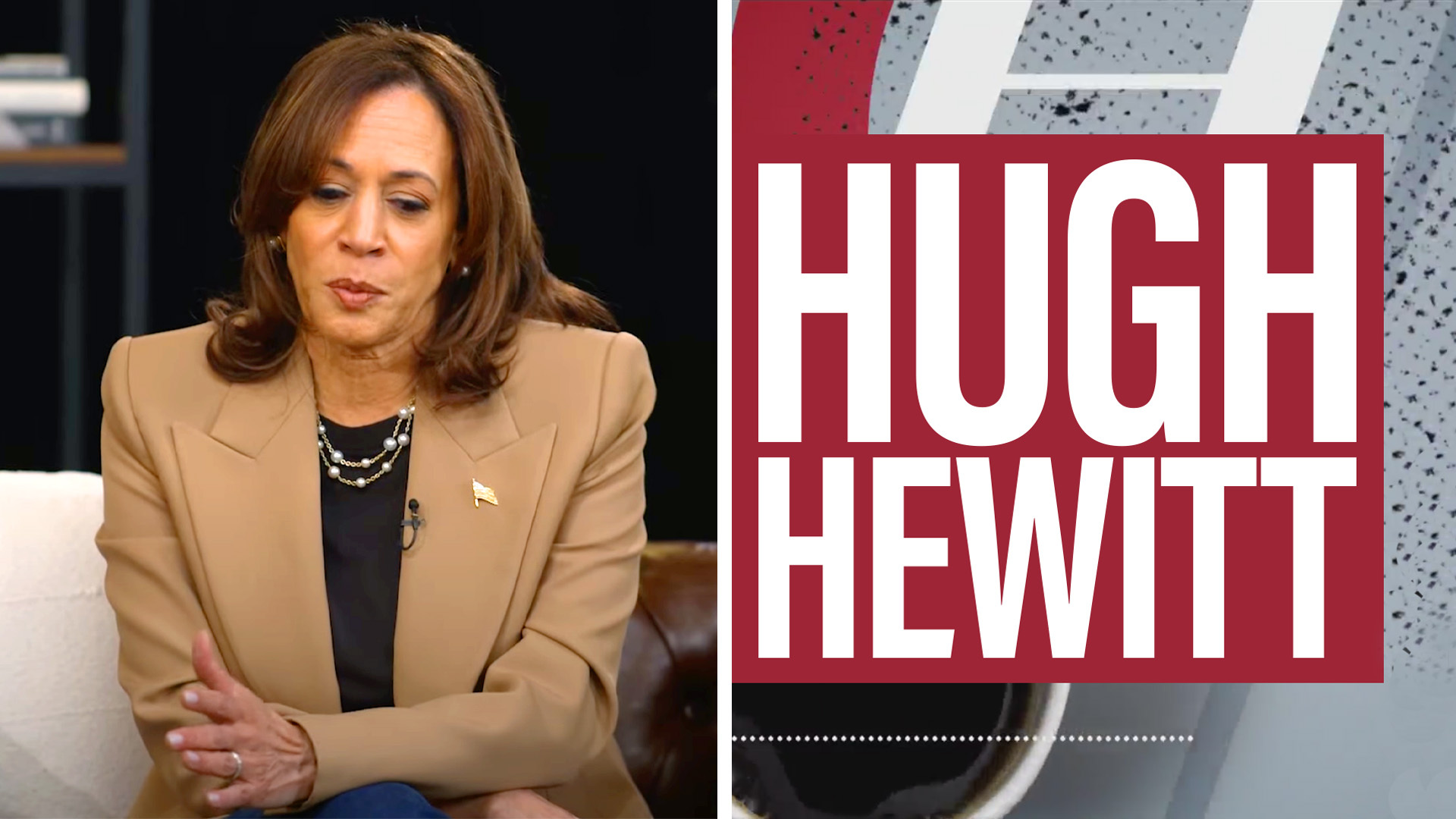 Hugh & Brett Baier React To Kamala's Awful Club Shay Shay Interview