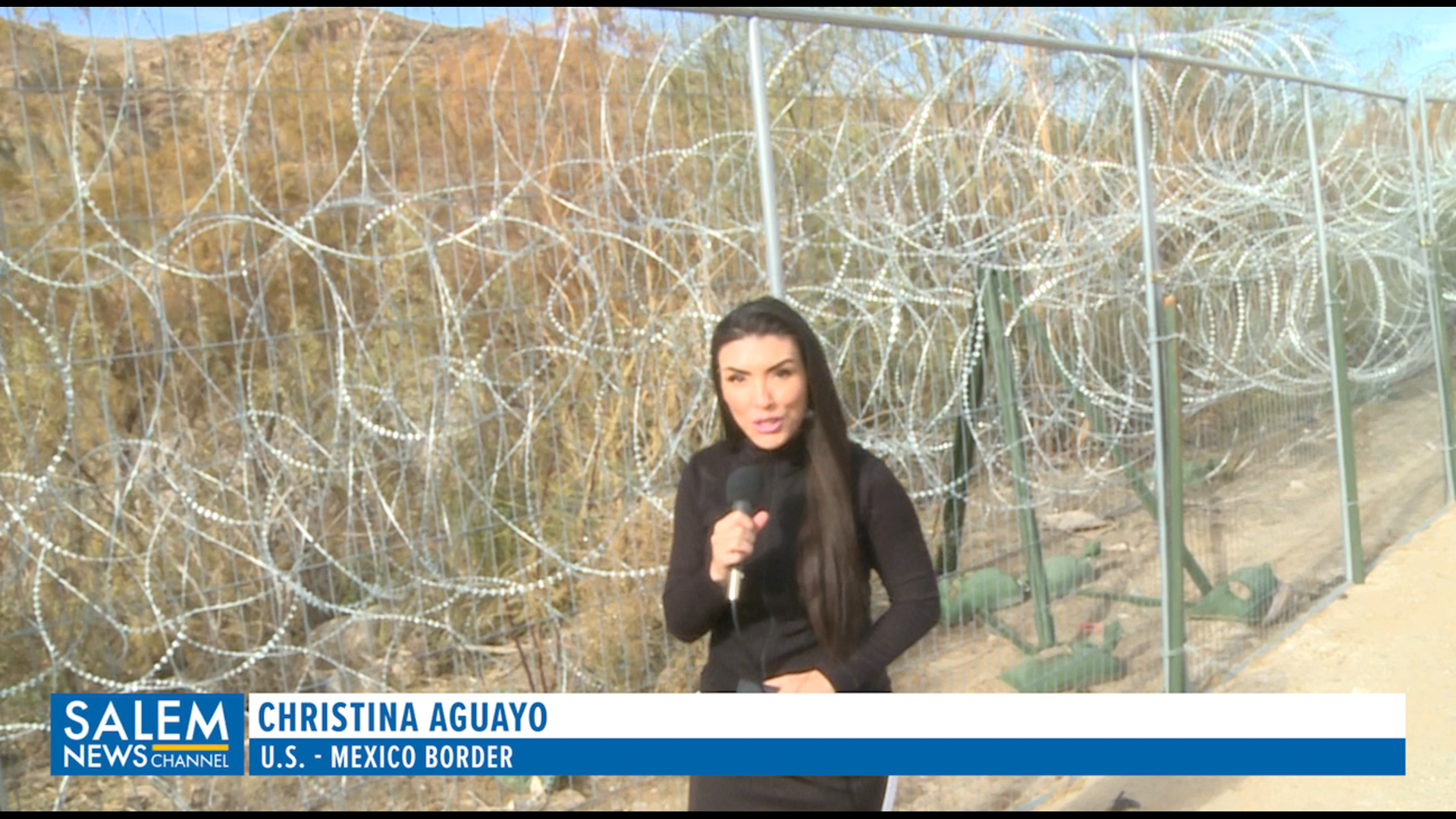 Texas National Guard Troopers Install Razor Wire Barriers To Block ...
