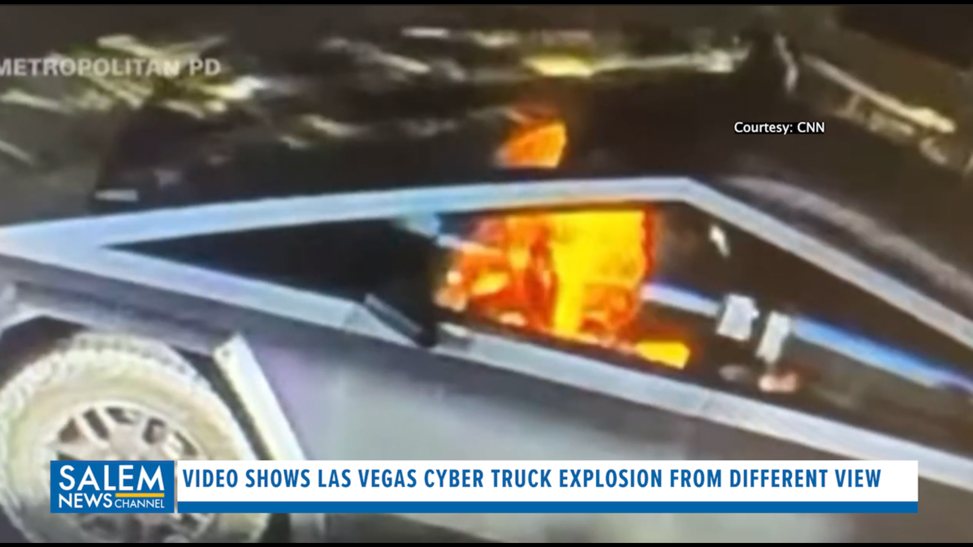 Vegas Cyber Truck Explosion: Man ‘Sitting Up’ At Time Of Detonation ...