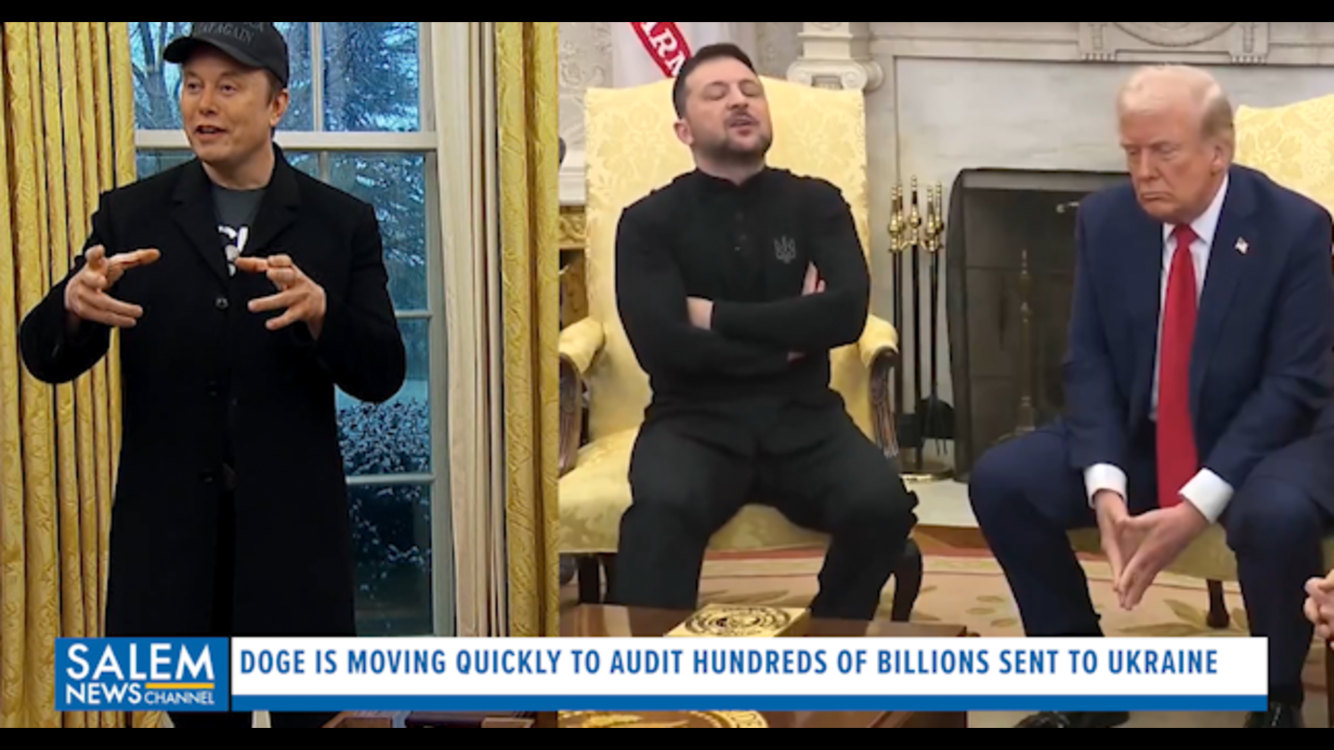 DOGE Moving Quickly To Audit Hundreds of Billions Sent To Ukraine After ...