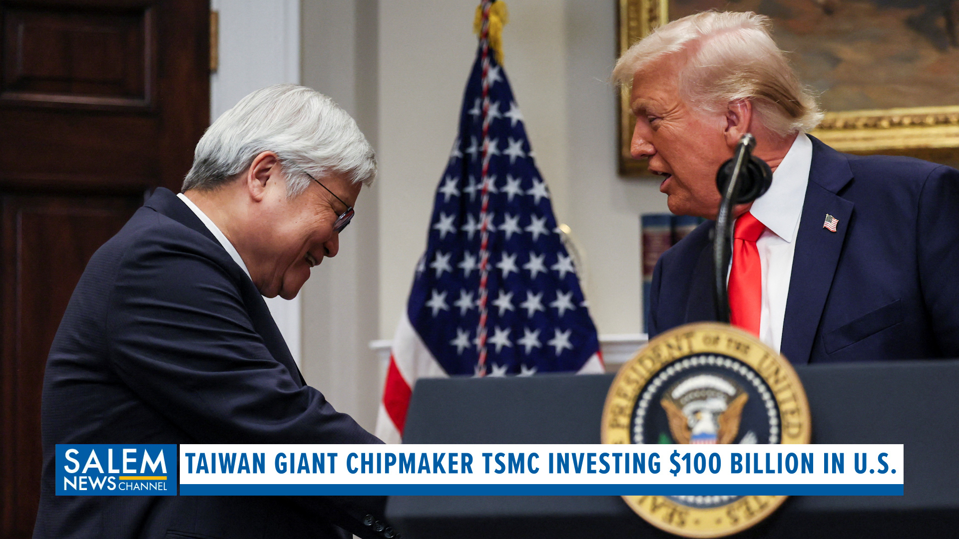 Taiwan Chipmaker TSMC Investing Over $100 Billion In U.S.
