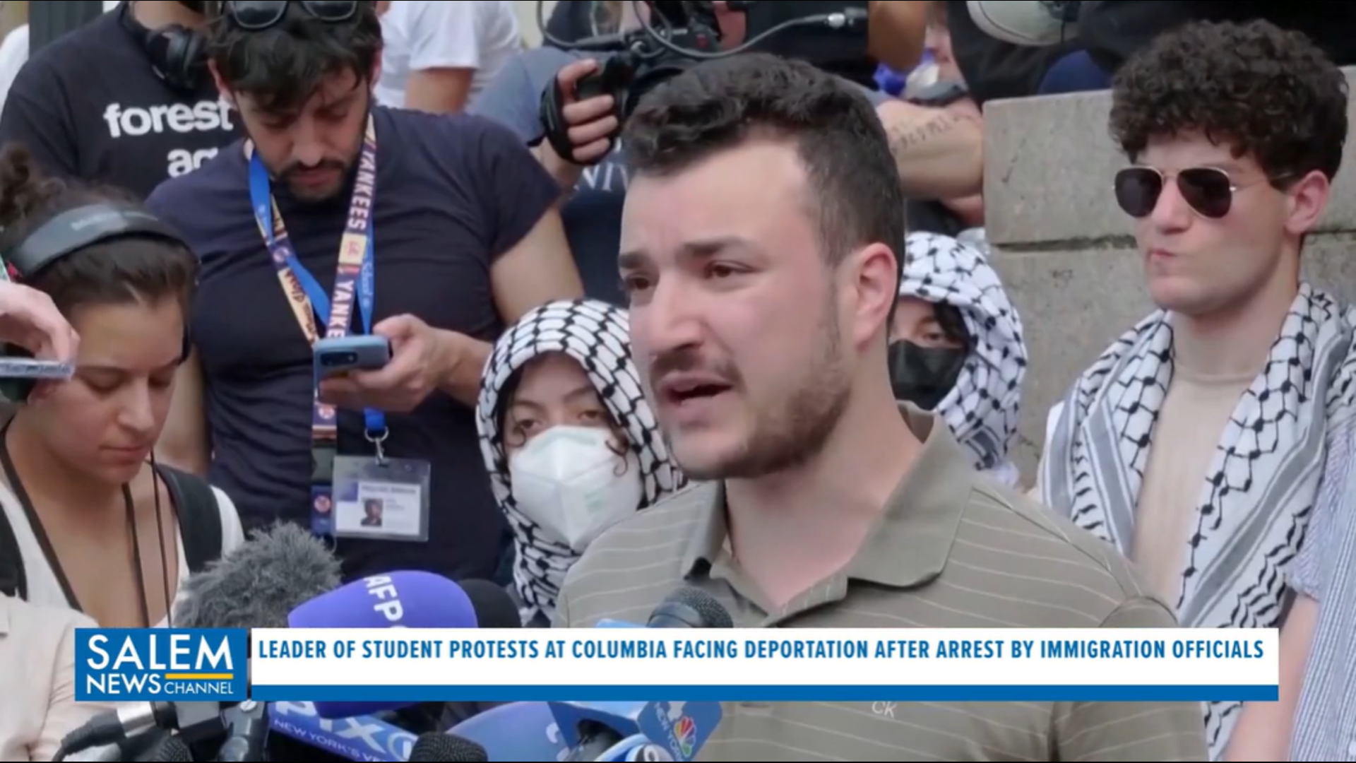 Leader Of Student Protests At Columbia Facing Deportation After Arrest ...
