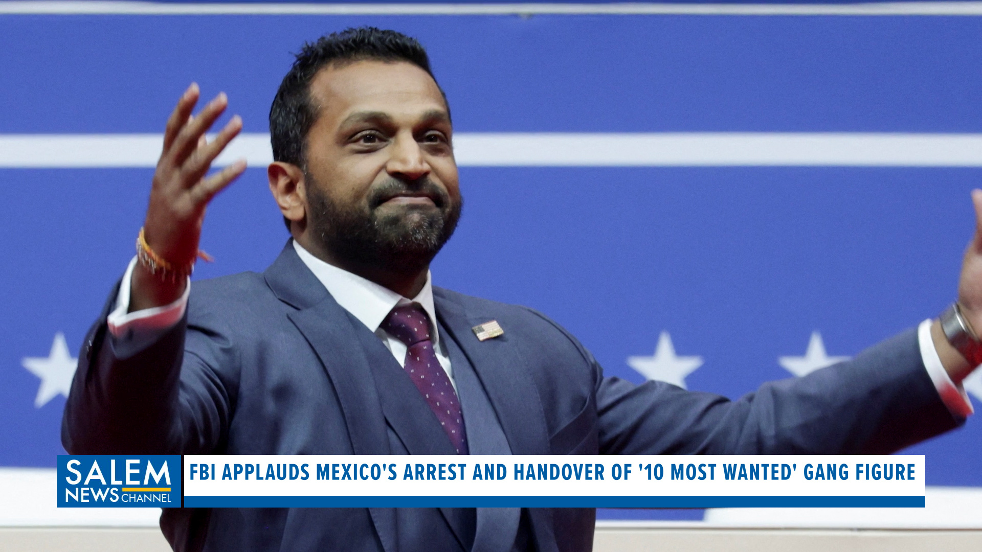 FBI Applauds Mexico's Arrest And Handover Of '10 Most Wanted' Gang Figure