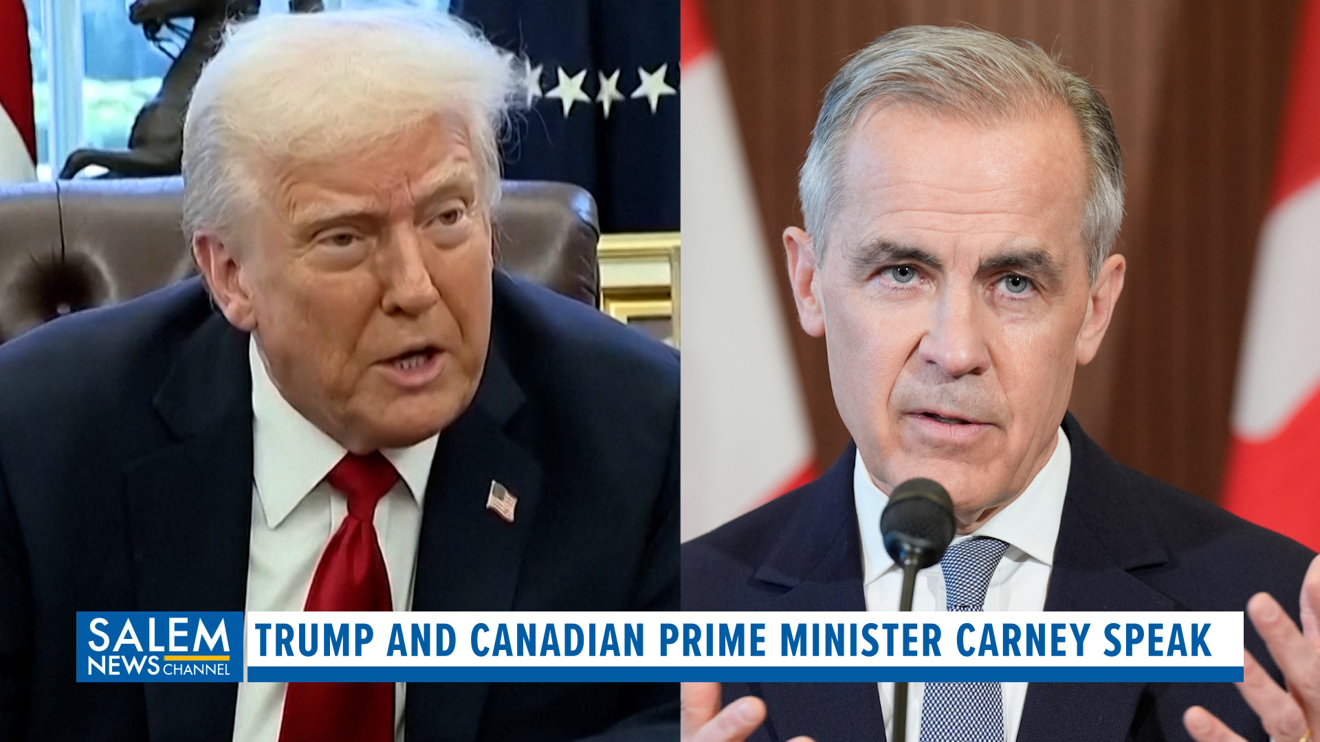 Trump And New Canadian PM Mark Carney Hold Phone Call