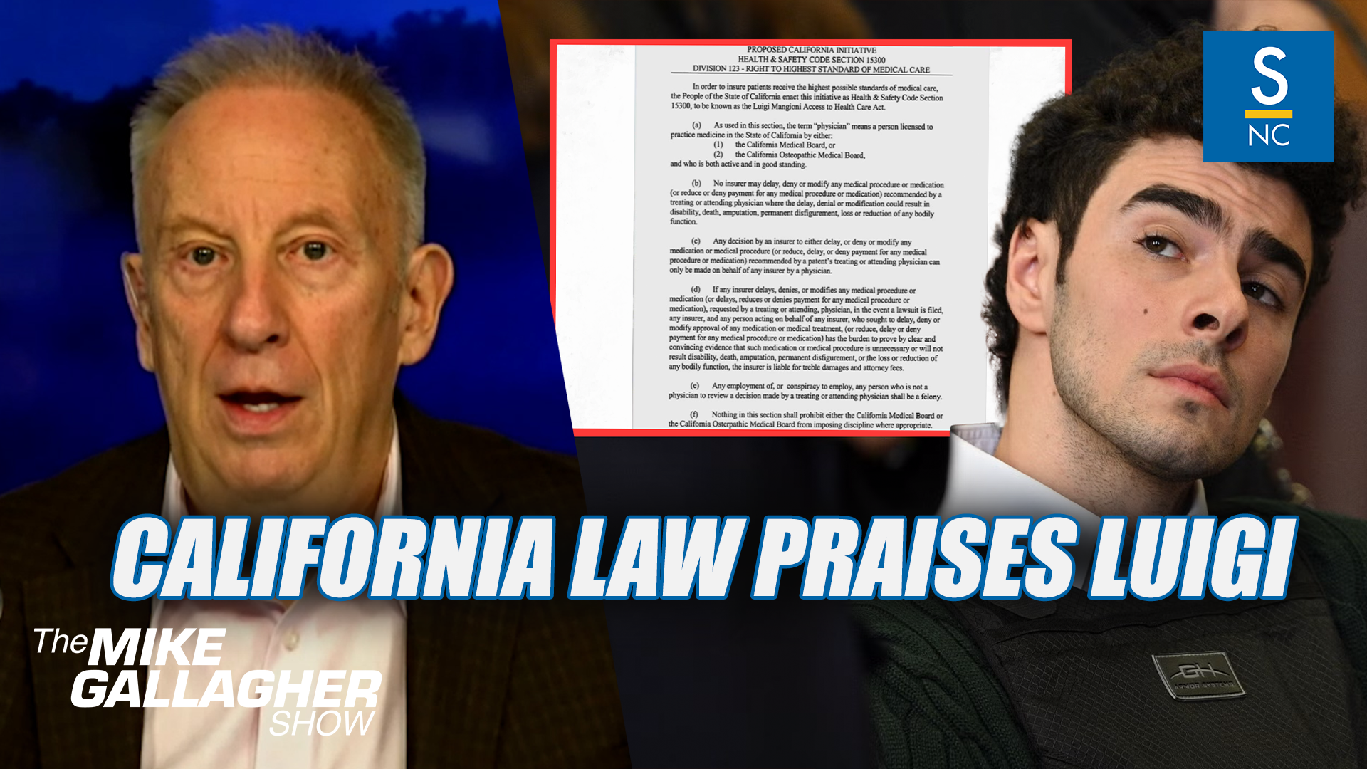 California Proposes Luigi Mangione Act [This is NOT A Joke]
