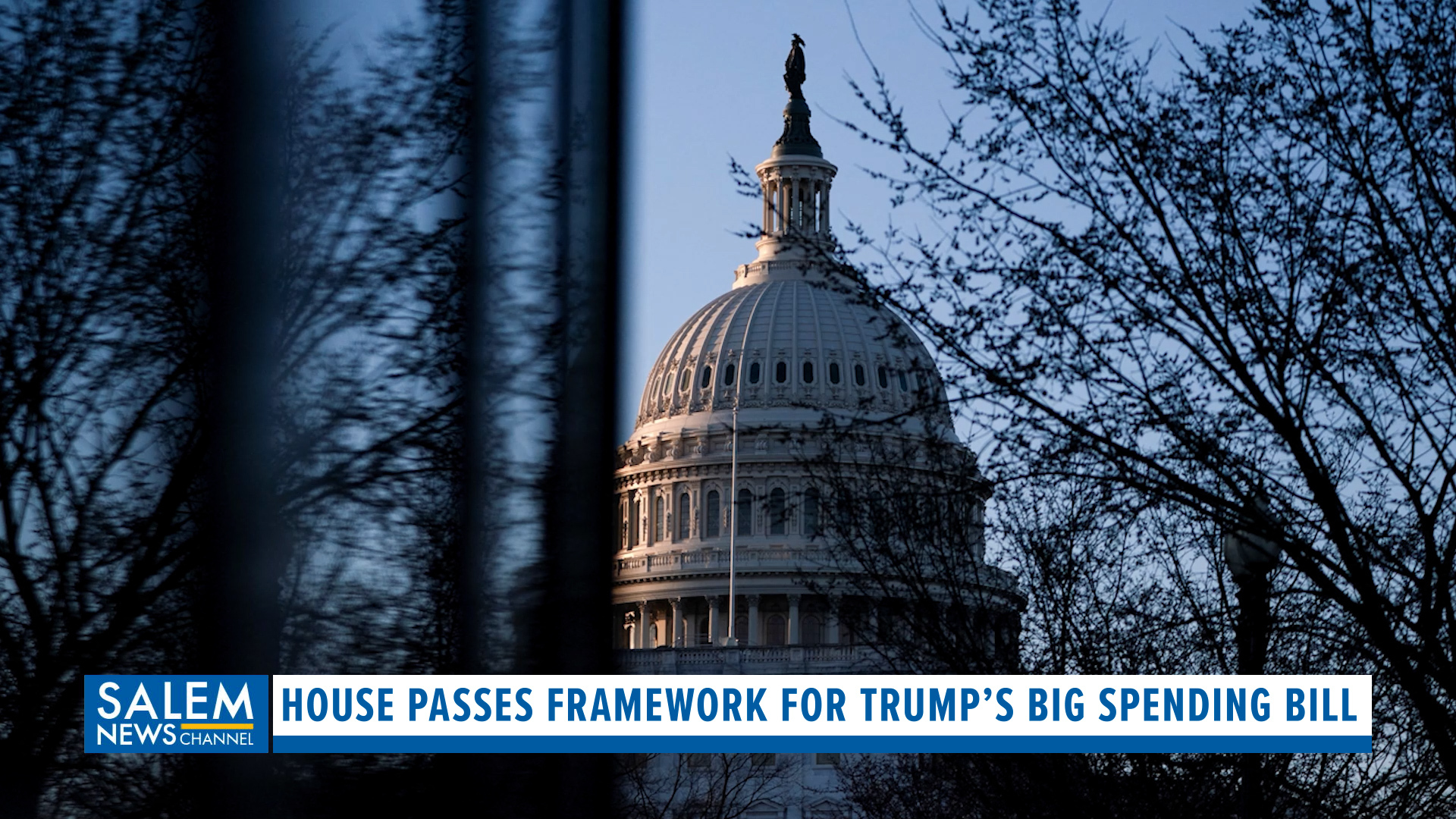 House Narrowly Passes Framework For Trump’s Big Spending Bill