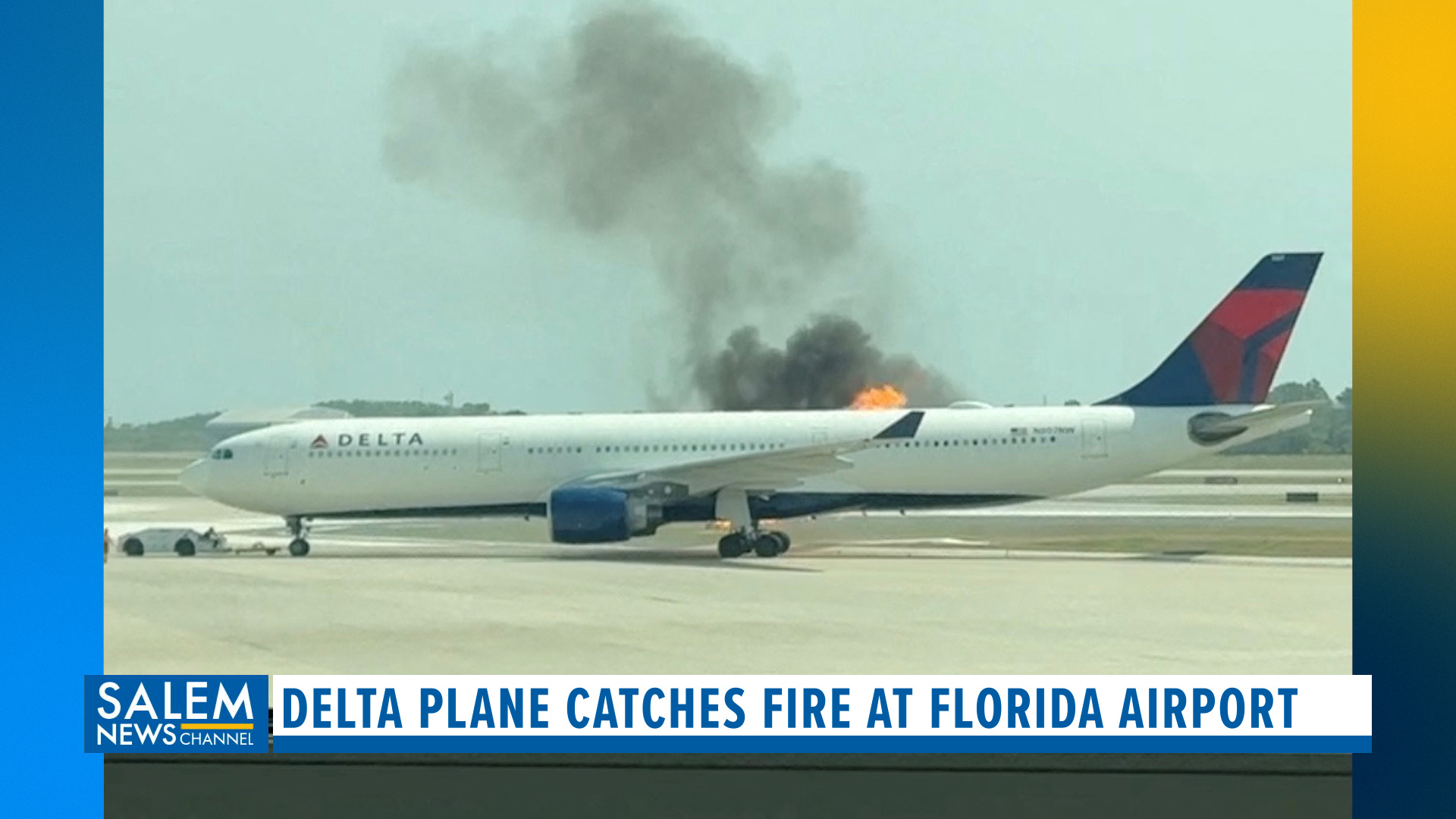 No Injuries Reported From Fire On Delta Plane At Florida Airport