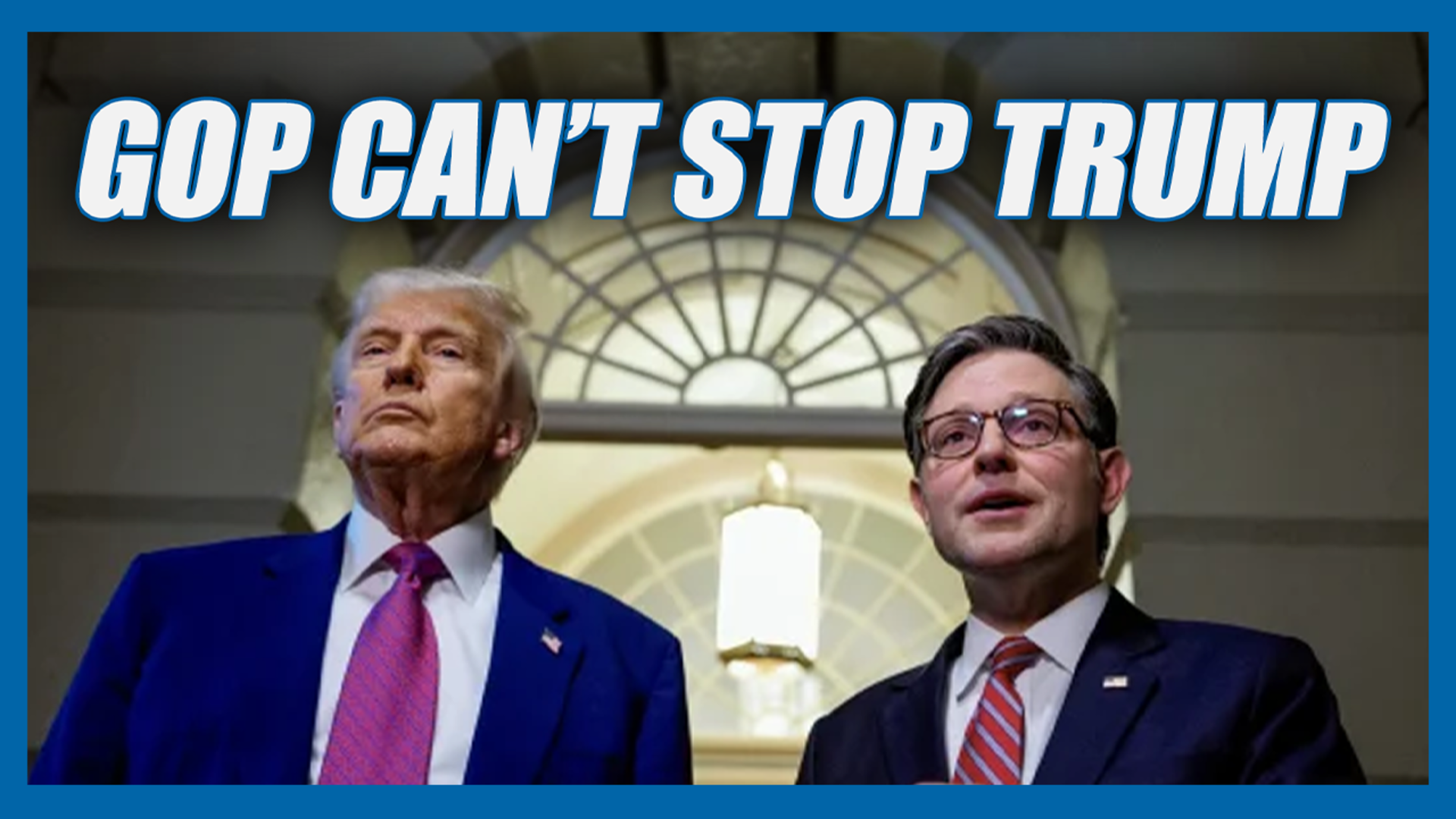 Republicans Are BLOCKING Trump's Agenda