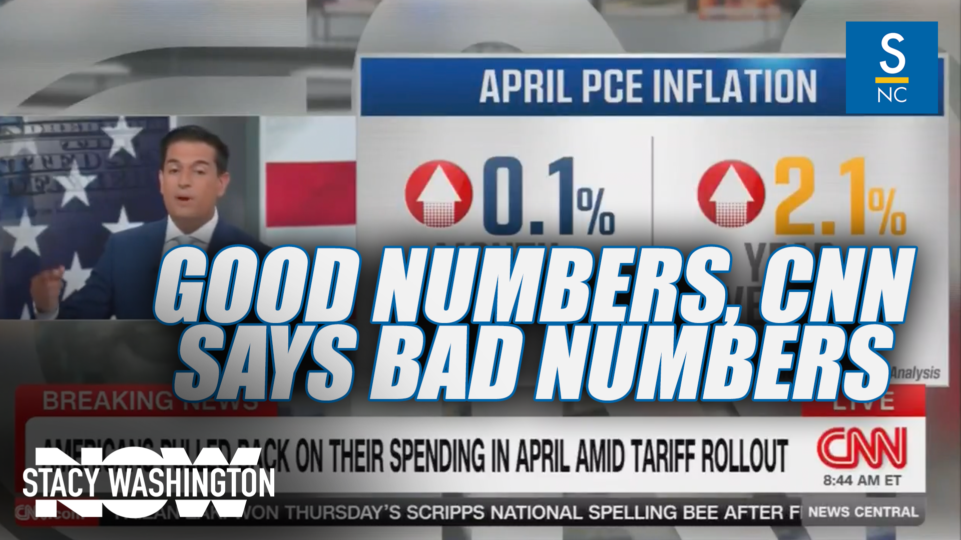 Inflation Numbers Are Good, So CNN Had To Say They Were Bad