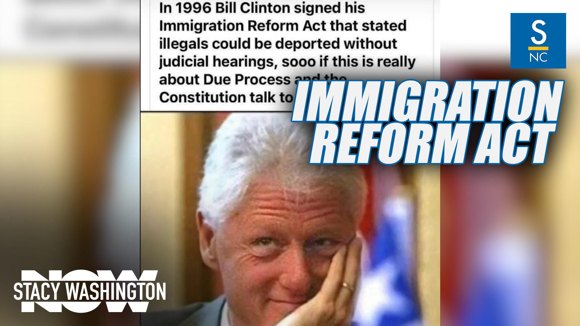 In 1996, Bill Clinton Tried Deporting Illegals, And No One Took To The ...