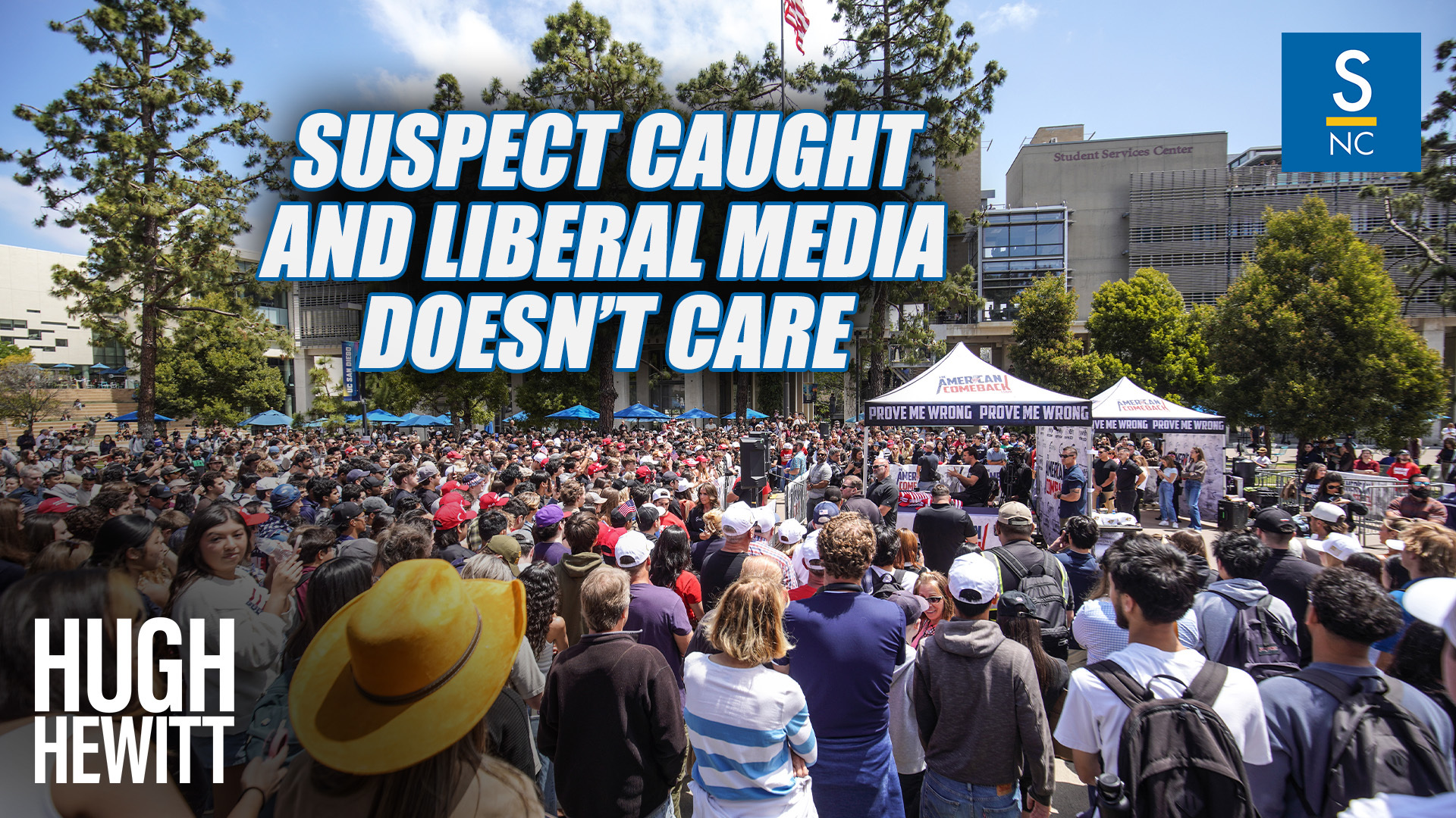 Suspect Caught and Liberal Media Doesn't Care