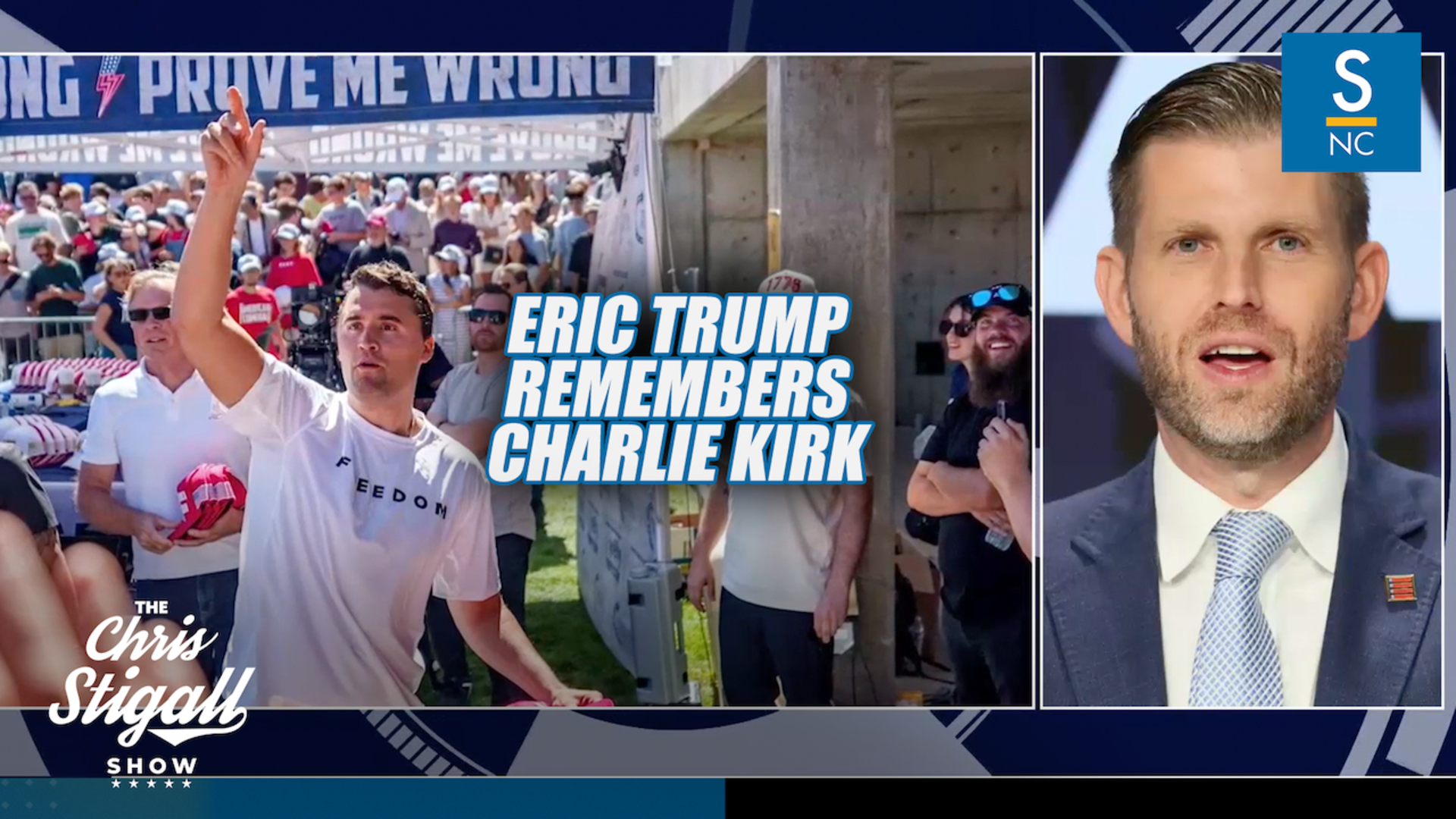 Eric Trump Remembers Charlie Kirk