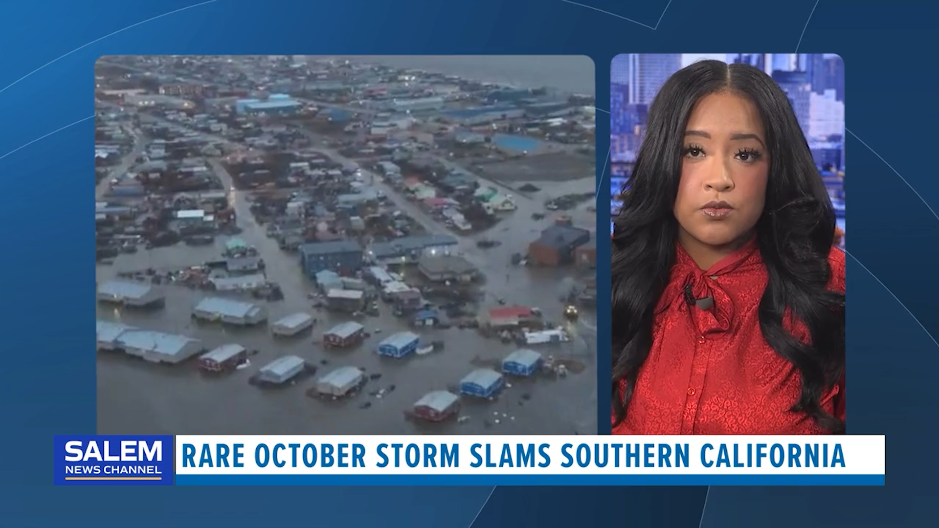 Rare October Storm Slams Southern California