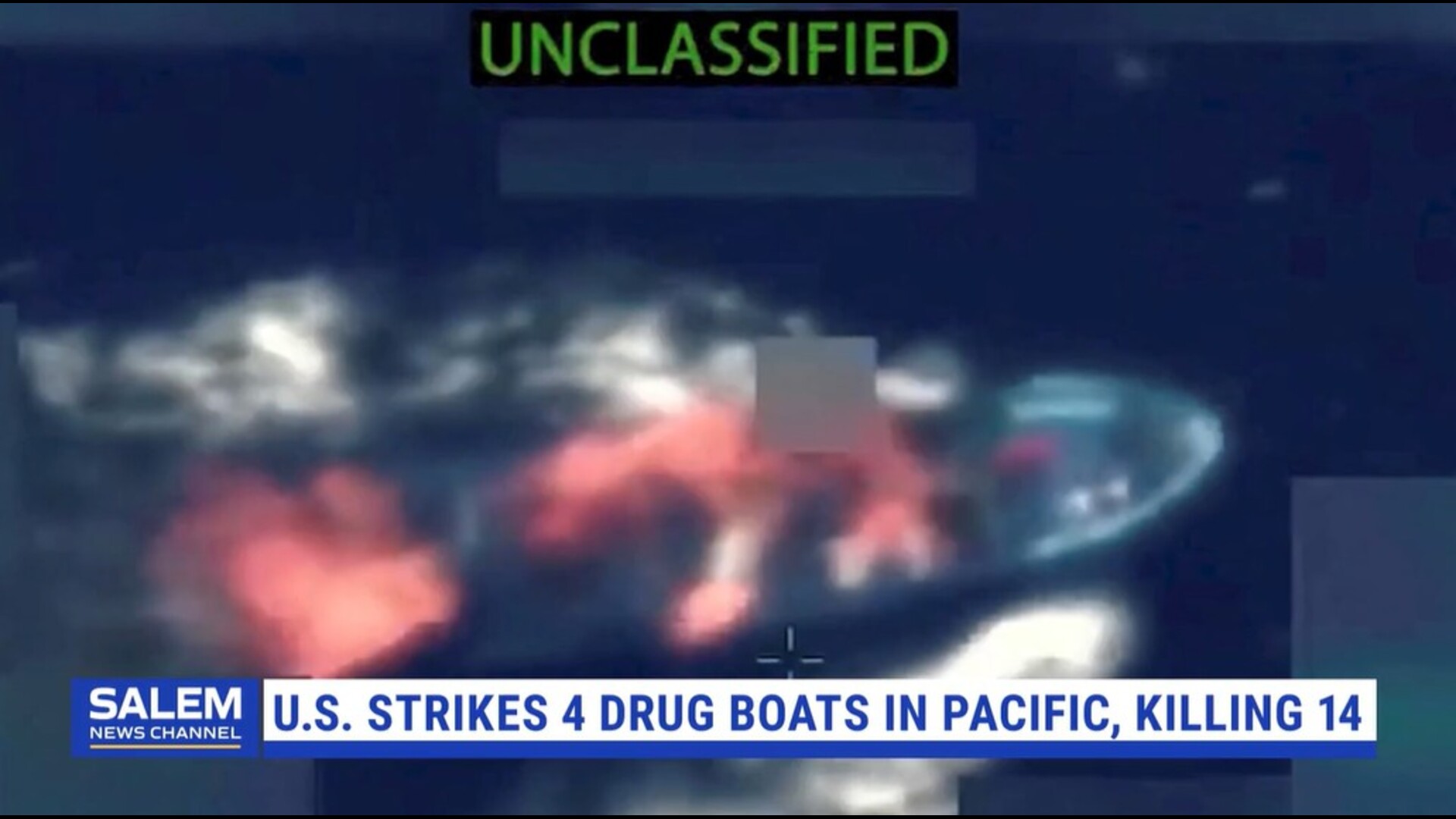 U.S. Strikes More Alleged Drug-Running Boats In Eastern Pacific