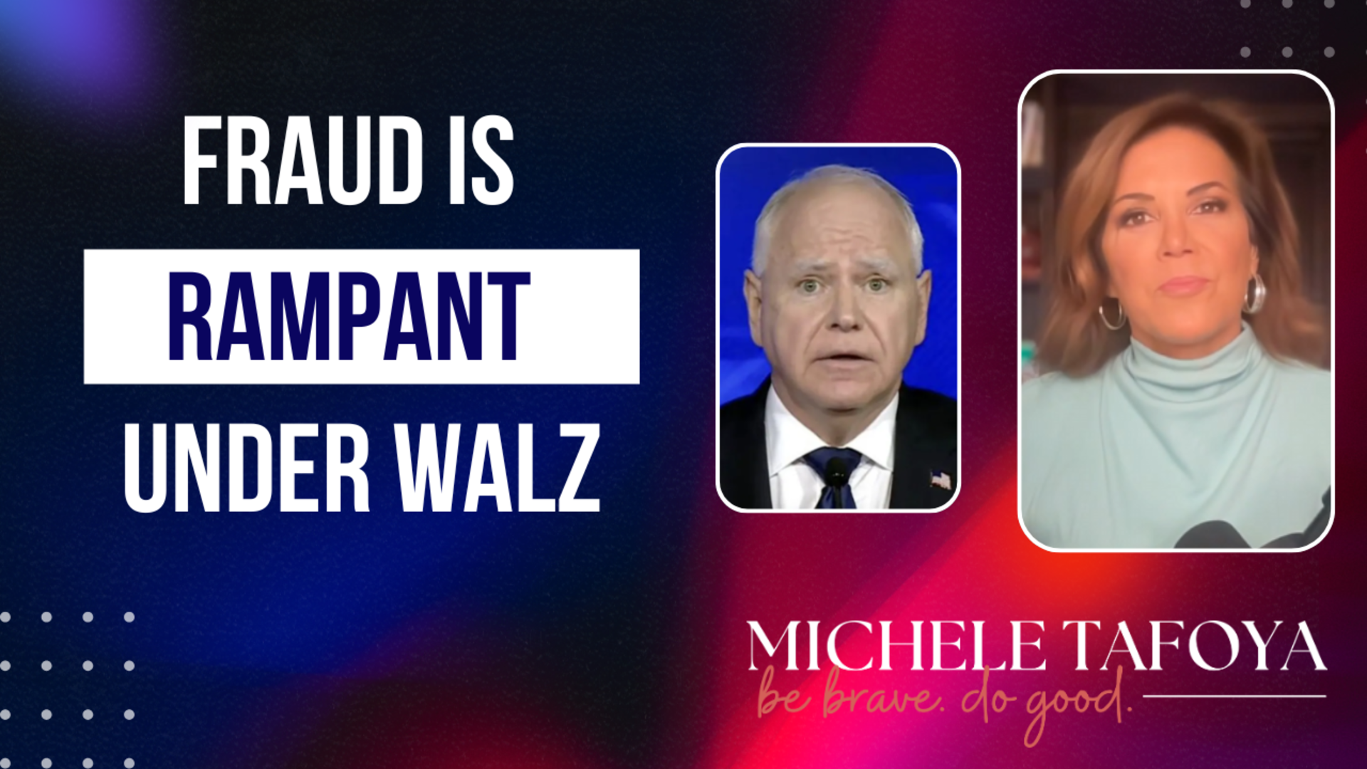 Tim Walz has a zero net approval rating.