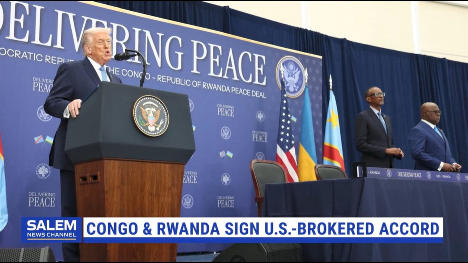 Congo, Rwanda Leaders Affirm Commitment To Trump-Backed Peace Deal