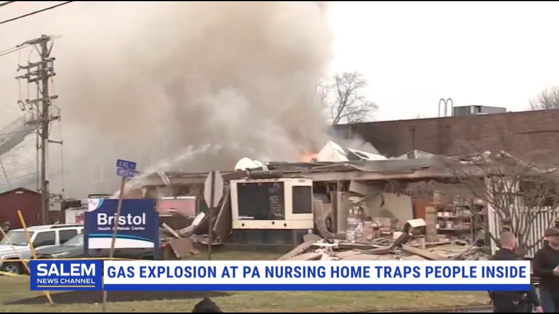 Authorities Respond To Gas Explosion At PA Nursing Home