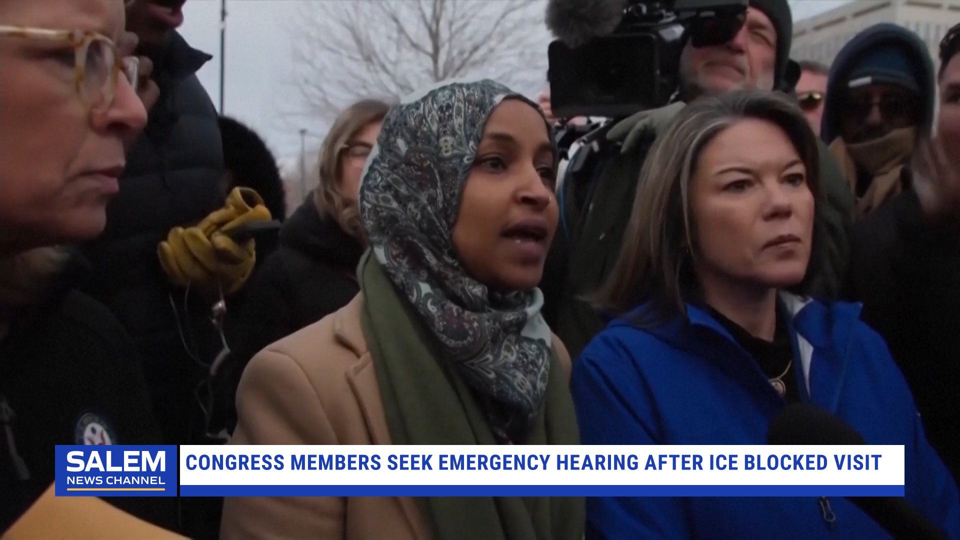 Congress Members Seek Emergency Hearing After Being Blocked From ICE ...