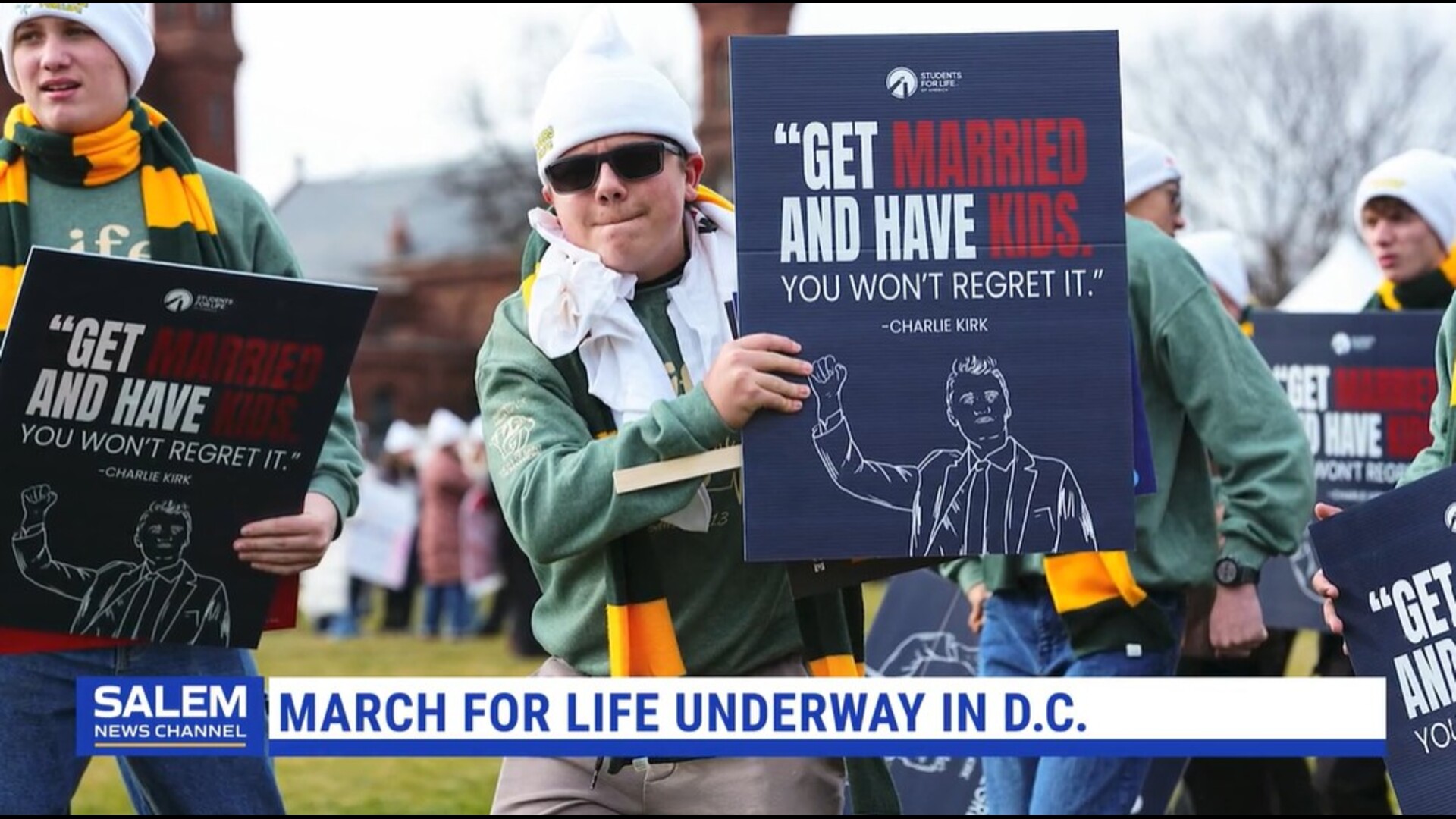 Pro-Life Advocates March For Life In D.C.