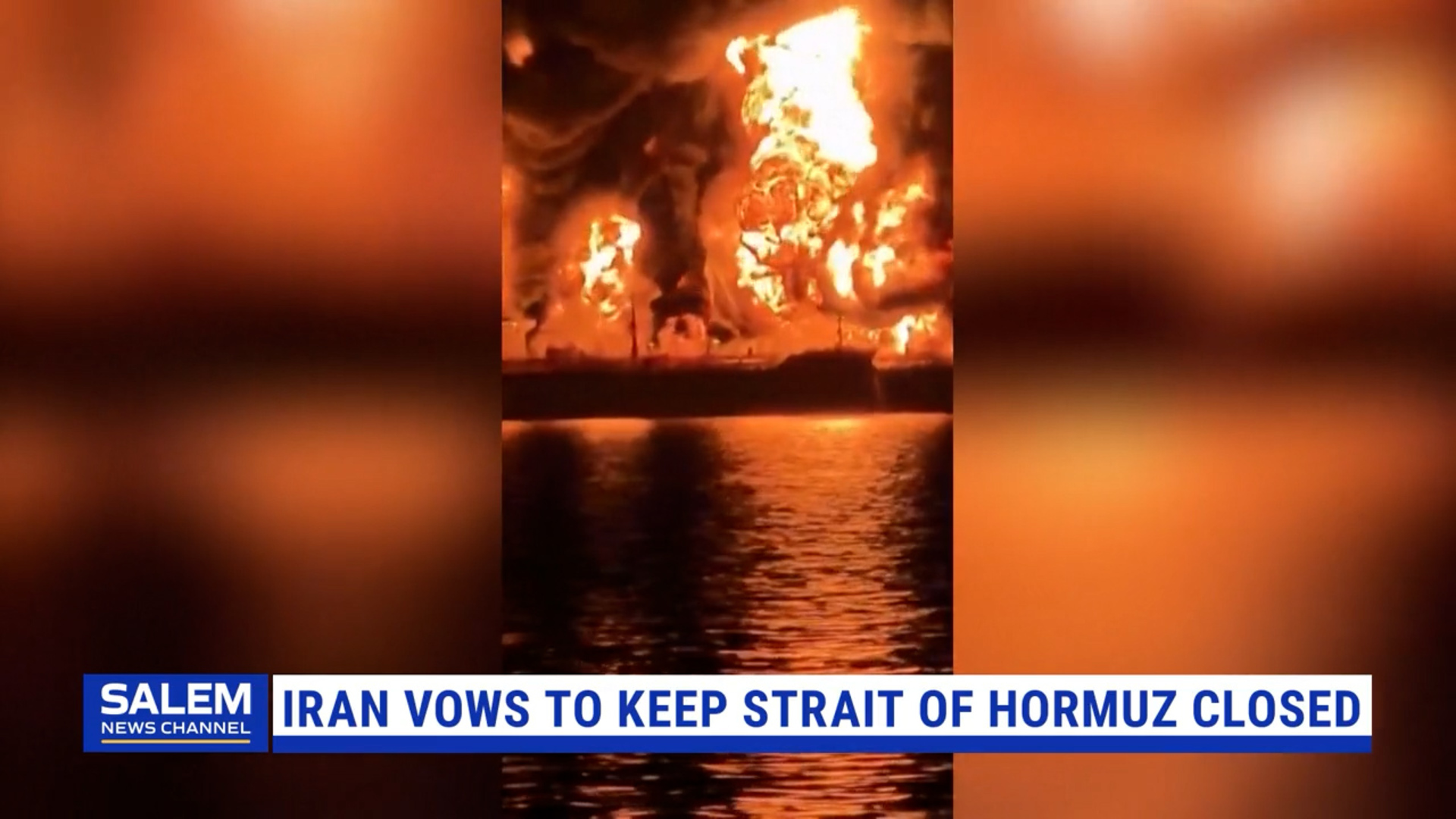 Iran Vows To Keep Strait Of Hormuz Closed
