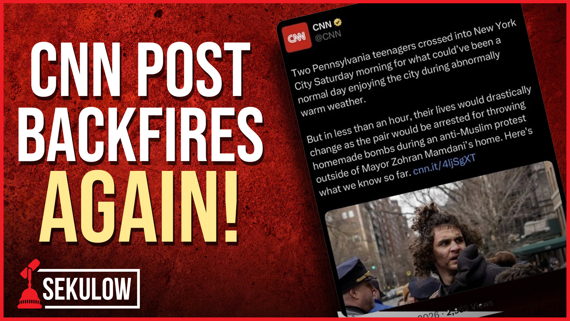 CNN Post Backfires Again